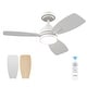 Ceiling Fans with Lights, 36 inch Ceiling Fan with Light,Reversible ...