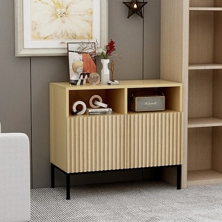 Modern Storage Cabinet with Doors and Shelves - Bed Bath & Beyond ...