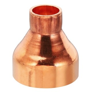Copper Reducer, Pure Copper Reducing Coupling Pressure Fitting Pipe ...
