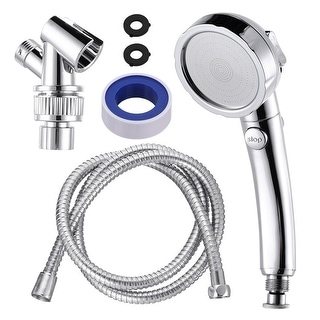 3in1 High Pressure Showerhead Handheld Shower Head Complete Shower Set ...