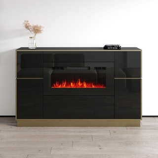 Odessa BL-EF Fireplace Sideboard - Bed Bath & Beyond - 36721229