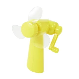 Portable Travel Outdoor Plastic Windmill Shaped Hand-held Mini Fan ...