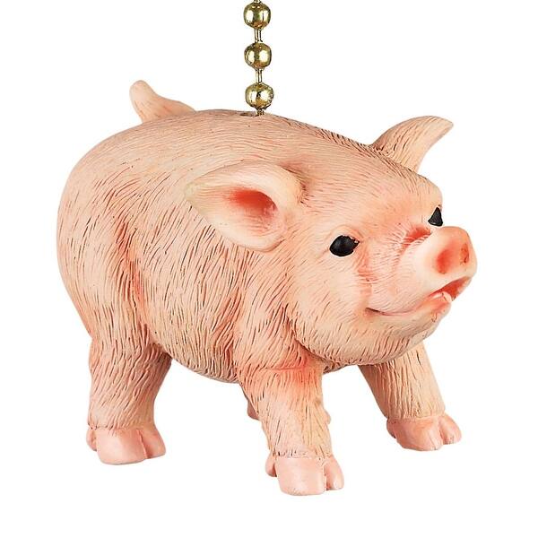 Farmers Pig Decorative Ceiling Fan Light Dimensional Pull - Bed Bath ...