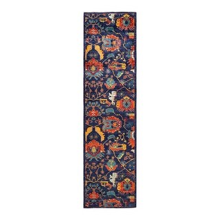 Overton Hand Knotted Wool Vintage Inspired Modern Contemporary Eclectic ...