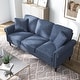 Igny Traditional Chenille Upholstered Rolled Arms Sofa by Furniture of ...