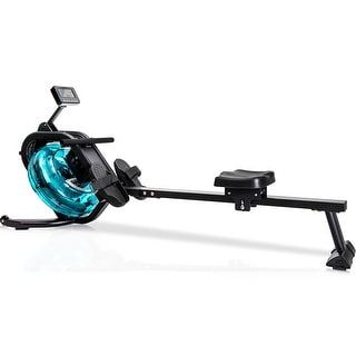 Water Rowing Machine Rower with LCD Monitor - Bed Bath & Beyond - 35550386