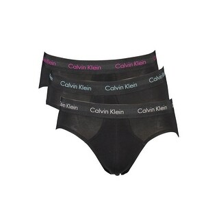 Calvin Klein Sleek Tri-Pack Men's Briefs with Contrast Men's Details ...