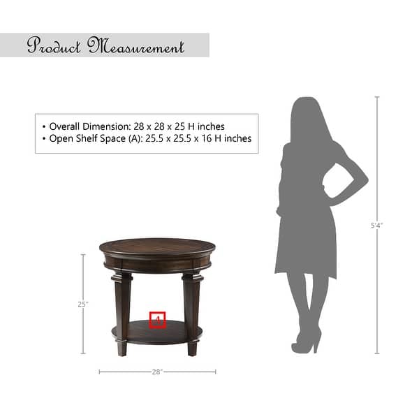 Fremont & Park Solinari Round End Table - Bed Bath & Beyond - 32902534
