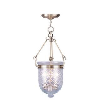 Livex Lighting Jefferson 3 Light Pendant - Bed Bath & Beyond - 38070925