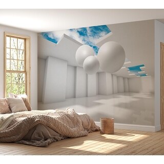 3D Illusion Non-pasted Wallpaper Wall Mural - Surreal Vistas - Bed Bath ...