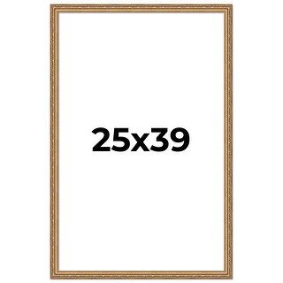 25x39 Frame Red Solid Wood Picture Frame Width 1.75 Inches | Interior ...