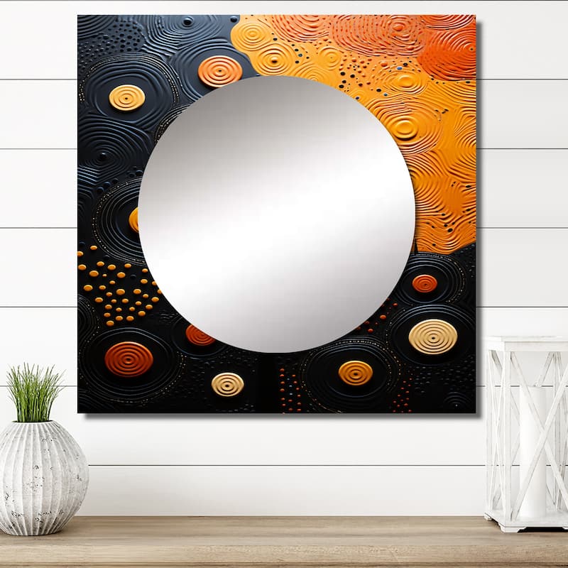 Designart "African Tribes Sacred Patterns IV" African Tribes Wall ...