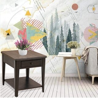 Chromcraft Peter Revington End Table in Light Gray, Dark Gray Finish ...