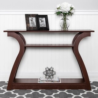47in 3-Shelf Entryway Display Console Accent Table - Bed Bath & Beyond ...
