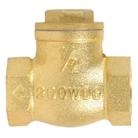Mueller 101-003NL "Swing" Check Valve 1/2" Ips - Bed Bath & Beyond ...