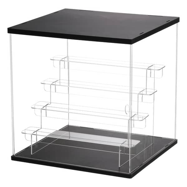 5 Tier Acrylic Counter-Top Display Case with LED Lights For ...