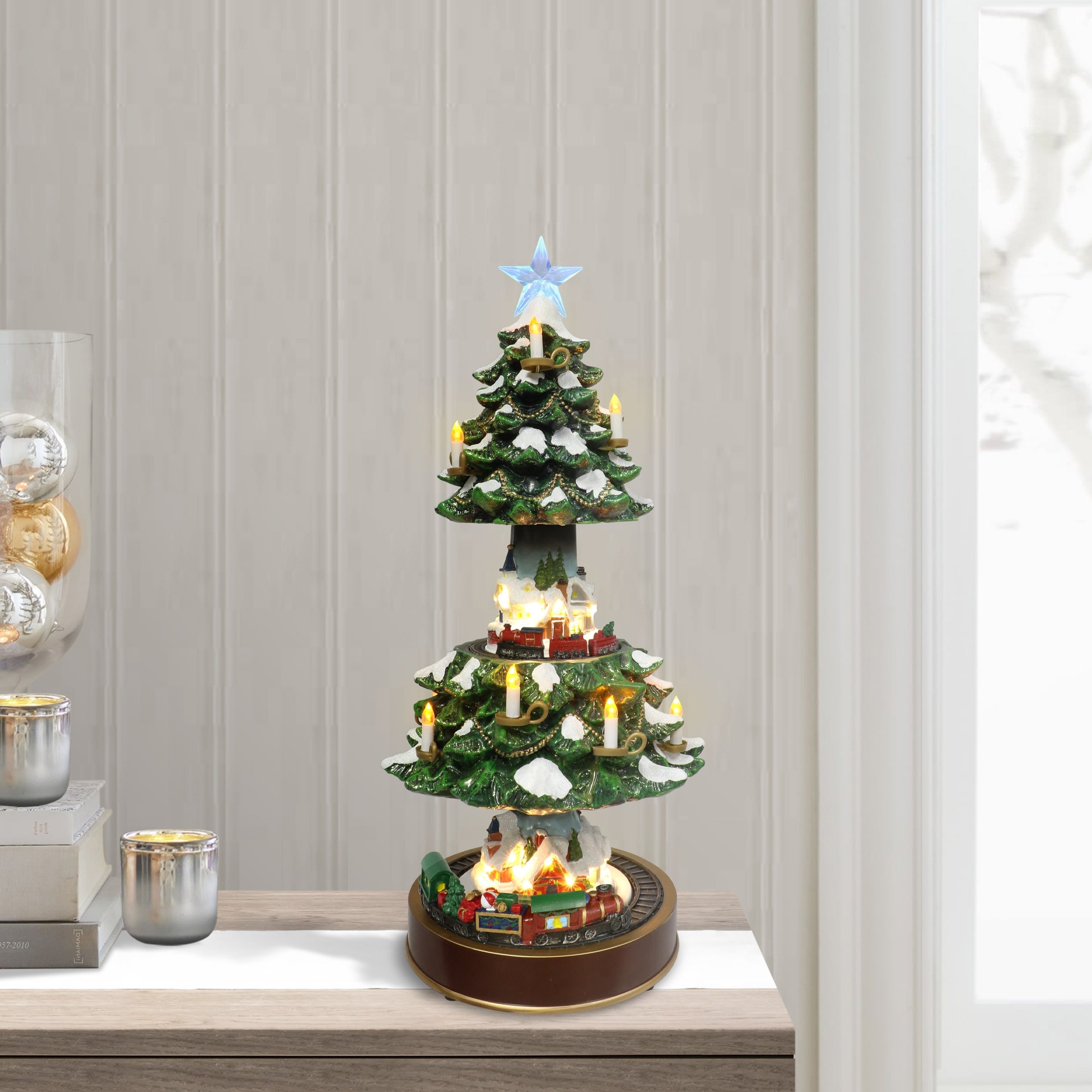 moving christmas tree