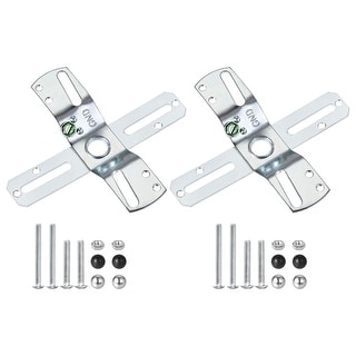 Light Crossbar Kit 4" Cross-Shaped Mounting Bracket with Screws and ...
