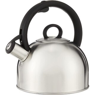 Tea Kettle, Aura 2-Quart, Stainless Steel - 2 Quarts - Bed Bath ...