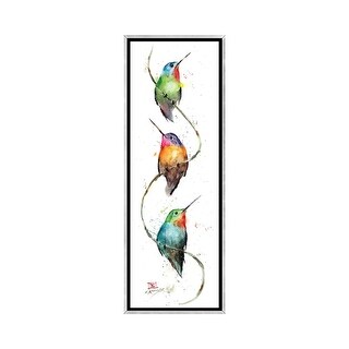 iCanvas "Hummers on a Vine" by Dean Crouser Framed - Bed Bath & Beyond ...