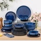 vancasso Starry Stoneware Glossy Elegance Glaze Dinnerware Set - Bed ...