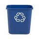 Wastebasket Recycling Medium 28 Qt/7 GAL Deskside Trash/Garbage ...