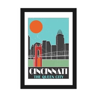 iCanvas "Cincinnati, Sky Blue" by Fly Graphics - Bed Bath & Beyond ...