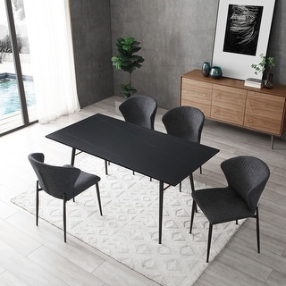 62" Dining Table Kitchen Table Small Space Dining Table Breakfast Nook ...