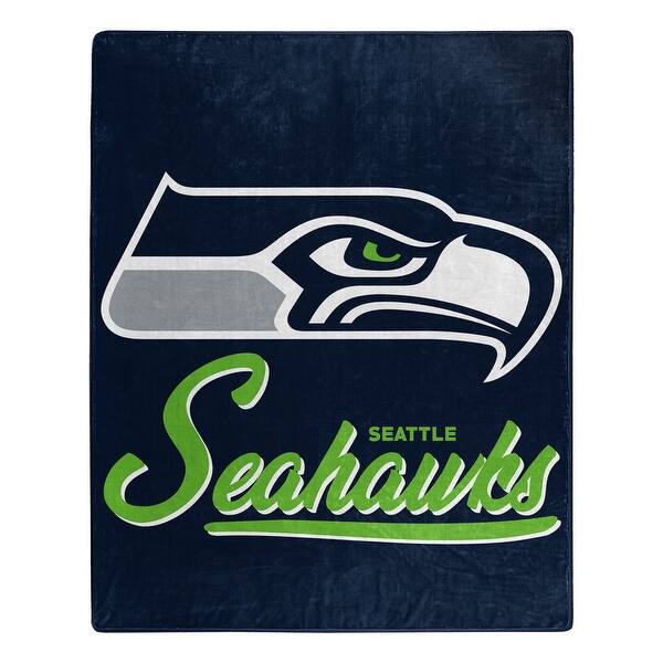 NFL 070 Seahawks Signature Raschel - Bed Bath & Beyond - 33554907