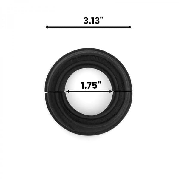 Black Spiral Radiator Flange 1-1/4" (IPS) Pipe Flange: 1-3/4" I D; 3-1/ ...
