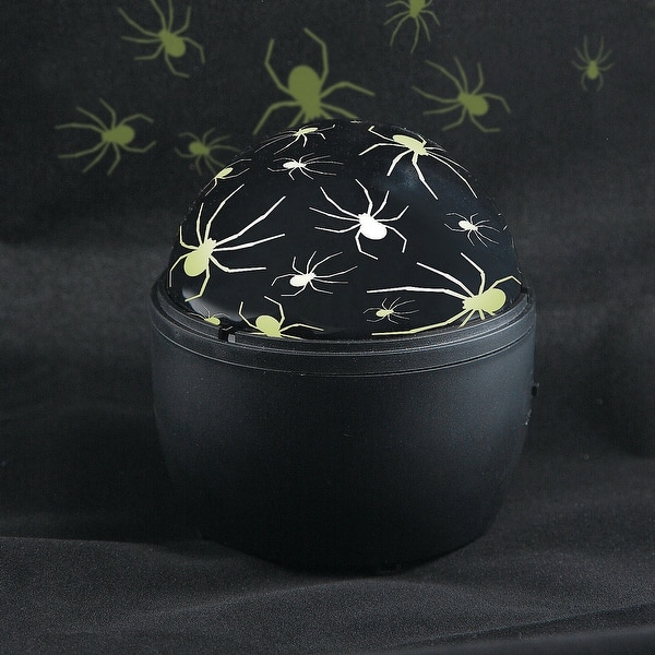 Rotating Spider LED Light, Halloween, Home Decor, 1 Piece - Bed Bath ...