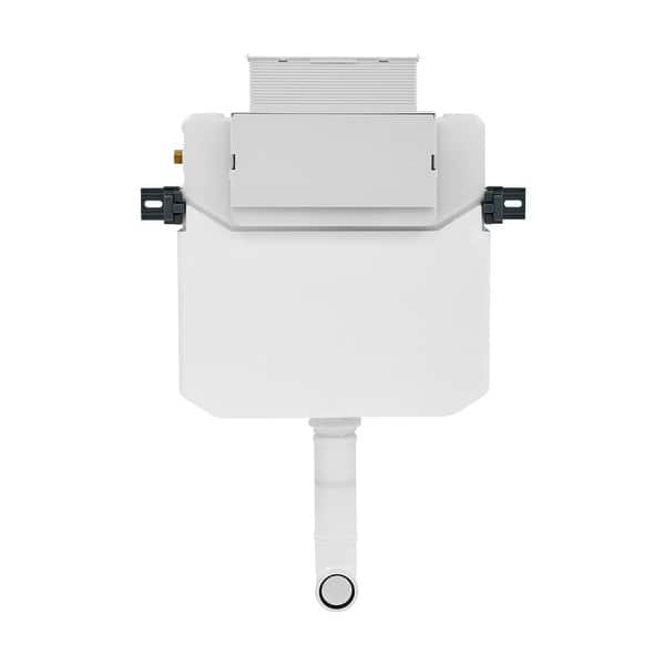 Fantome H Concealed Toilet Tank Carrier System with Top Flush for Back ...