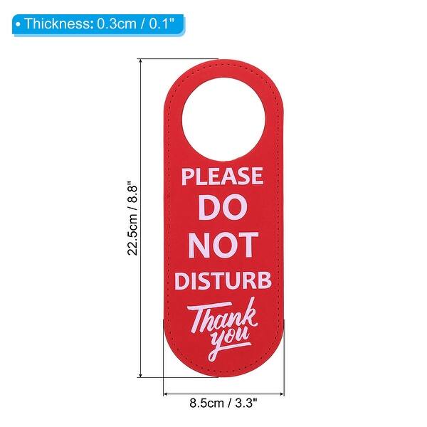 3Pcs Do Not Door Disturb Hang Sign Double Sided Door Knob Privacy Sign ...