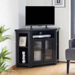 Entertainment Center TV Media Console Table, Corner TV Stand - 18 ...