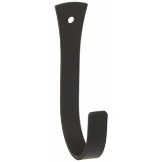 4 Inch Wide Wall Hook - Black - 4" - Bed Bath & Beyond - 37022506