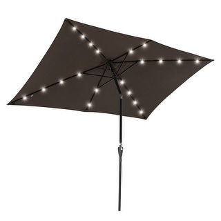 10x6.5ft UV30+ Protection and Fade Resistance Sun Shade Umbrella, 6 ...