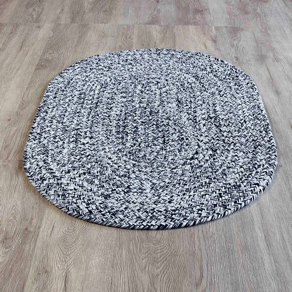 Rustic Farmhouse Braided Cotton Reversible Rounded Area Rug - On Sale ...