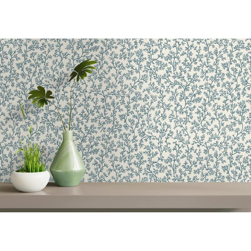 Coral Non-Pasted Wallpaper – 396in. x 21in. – Covers 56 square feet ...