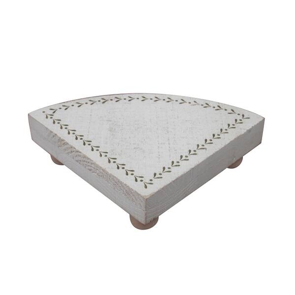 Farmhouse Corner Counter Wood Display Riser - 10 X 6.75 - Bed Bath ...