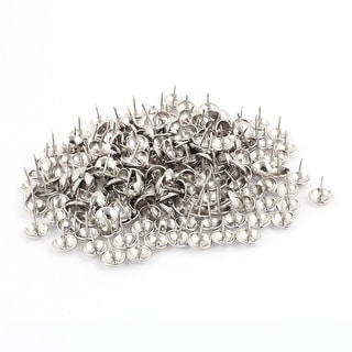 14mm Dia Stainless Steel Thumbtack Upholstery Tack Nail 200PCS - Silver ...
