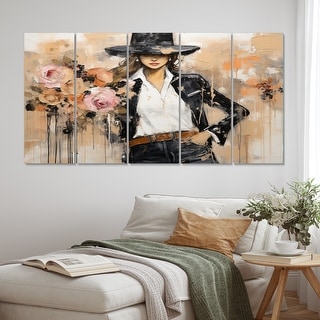 Designart "Fashion Chic" Fashion Wall Art Prints Set - Bed Bath ...