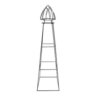 Achla Designs 65.5" Minar Pylon I, Wrought Iron with Graphite ...
