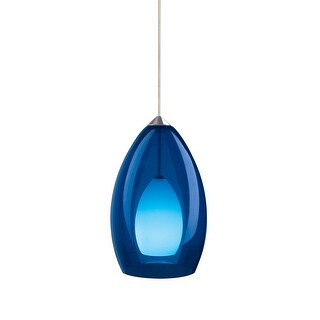 Tech Lighting 700FJFIRB FreeJack Fire Translucent Cobalt Murano Glass ...