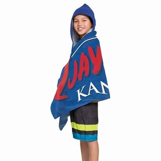 NCAA Kansas Juvy Hooded Towel - 21x51 - Bed Bath & Beyond - 39196334