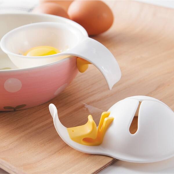 Creative Spoon Shape Egg White Separator Yolk Filter Sieve Divider ...