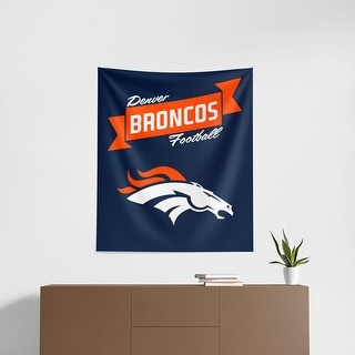 NFL Denver Broncos Premium Wall Hanging - 34"x40" - Bed Bath & Beyond ...