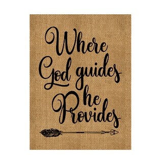 Marcee Duggar 'Where God Guides' Canvas Art - Bed Bath & Beyond - 39538539