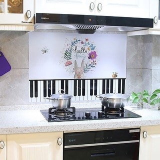 AntiOil Heat Resistant Self Adhesive Wall Tile Sticker Home Kitchen ...
