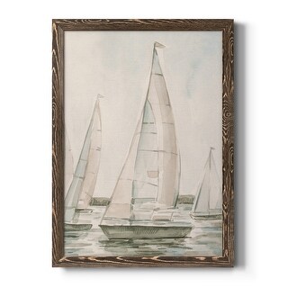 Sail Scribble I Premium Framed Canvas - Ready to Hang - Bed Bath ...