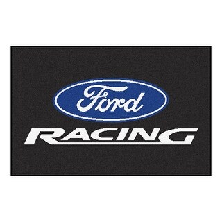 Ford - Ford Racing Starter Mat Rectangular Area Rug - Bed Bath & Beyond ...